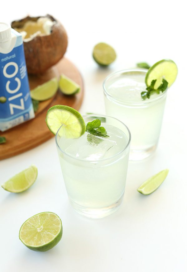 Coconut Gin and Tonics | Minimalist Baker Recipes