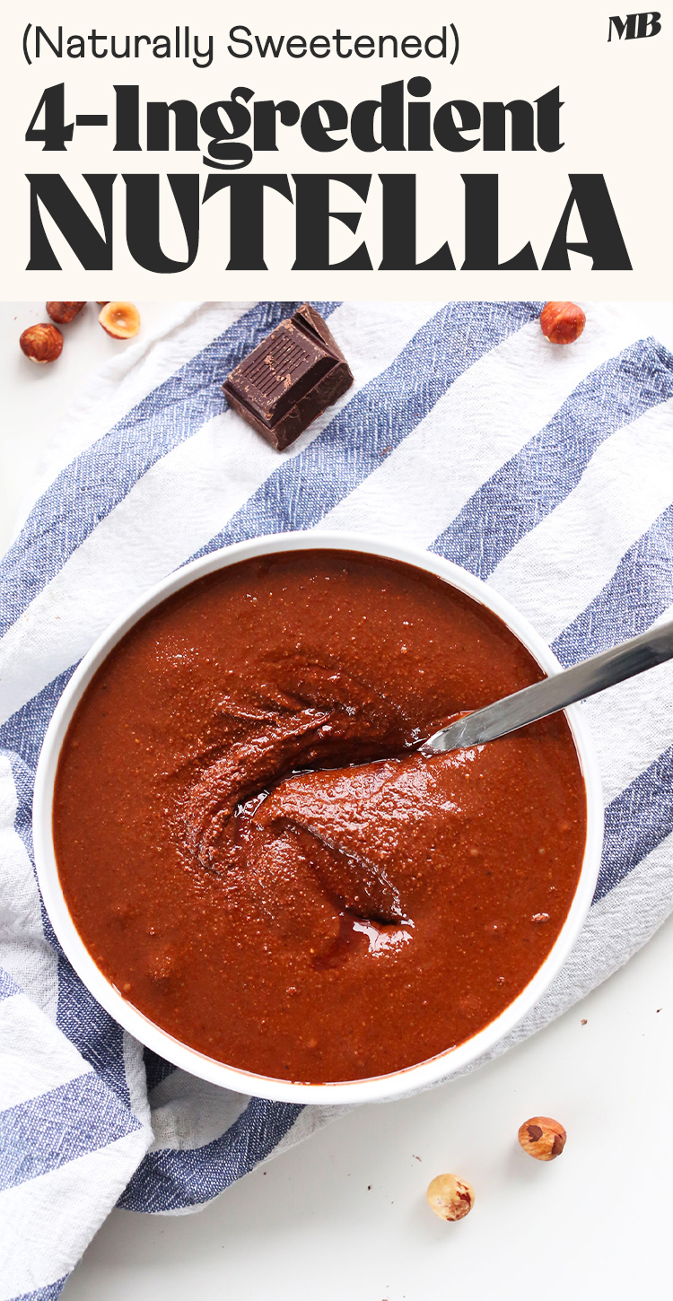 Easy Vegan Nutella | Minimalist Baker Recipes