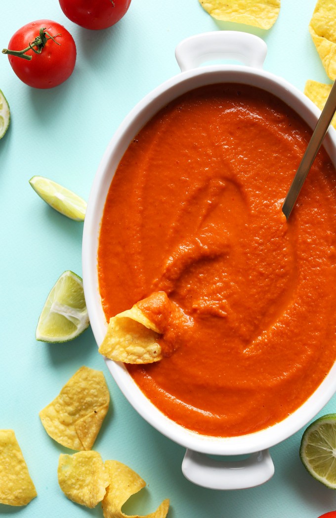Chipotle Red Salsa | Minimalist Baker Recipes