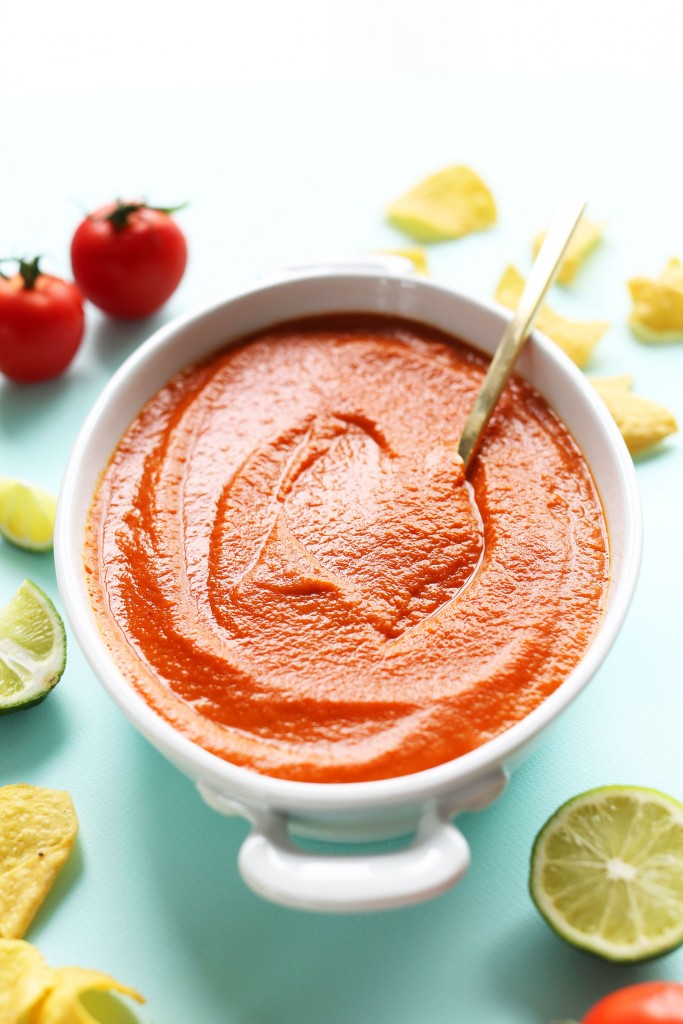 Chipotle Red Salsa | Minimalist Baker Recipes