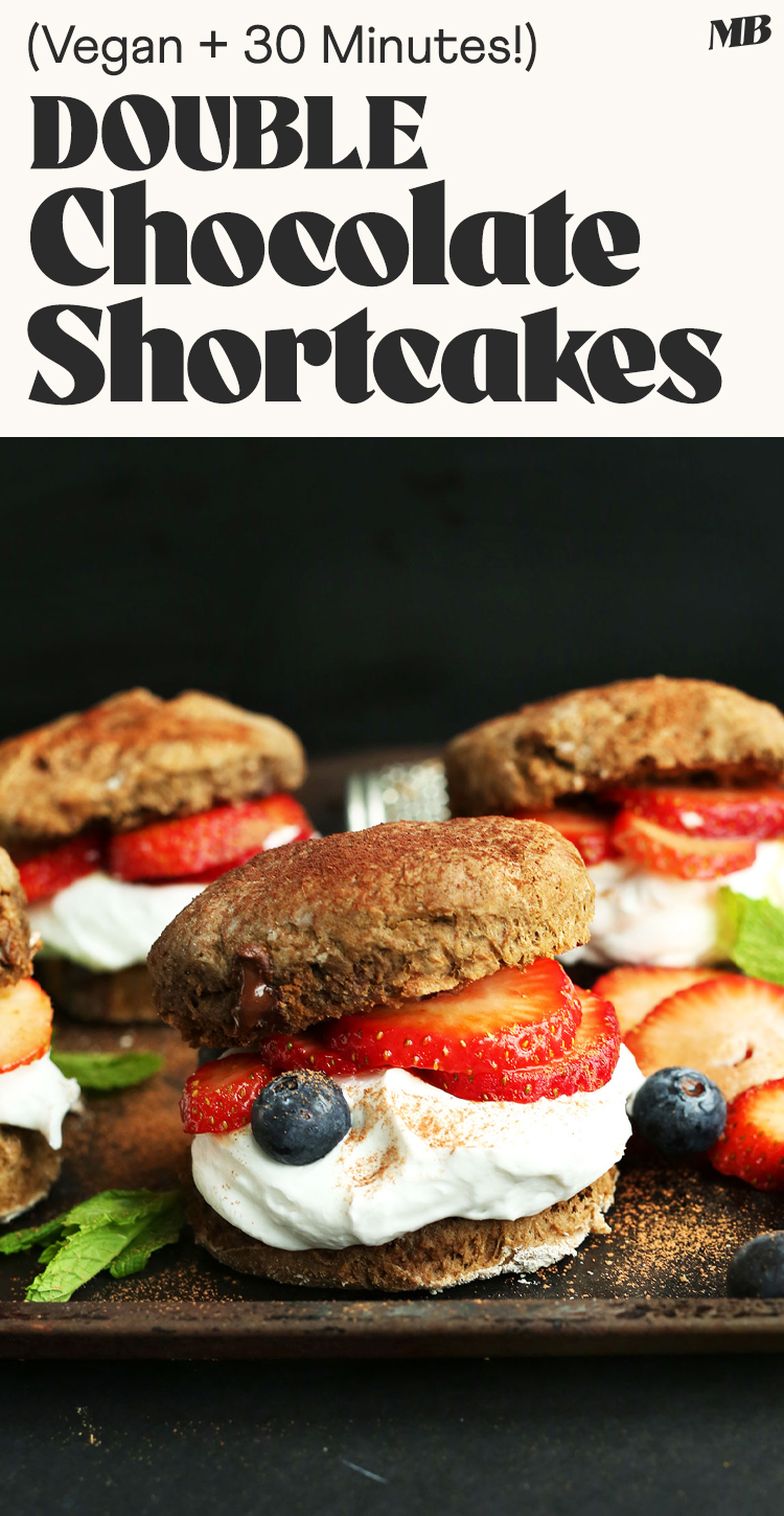 Double Chocolate Shortcake | Minimalist Baker Recipes