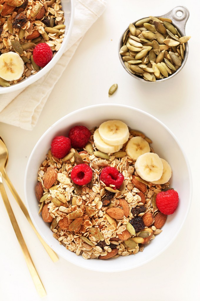 Toasted Pumpkin Muesli | Minimalist Baker Recipes