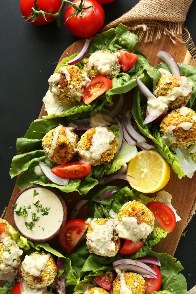 Turmeric Chickpea Fritters | Minimalist Baker Recipes