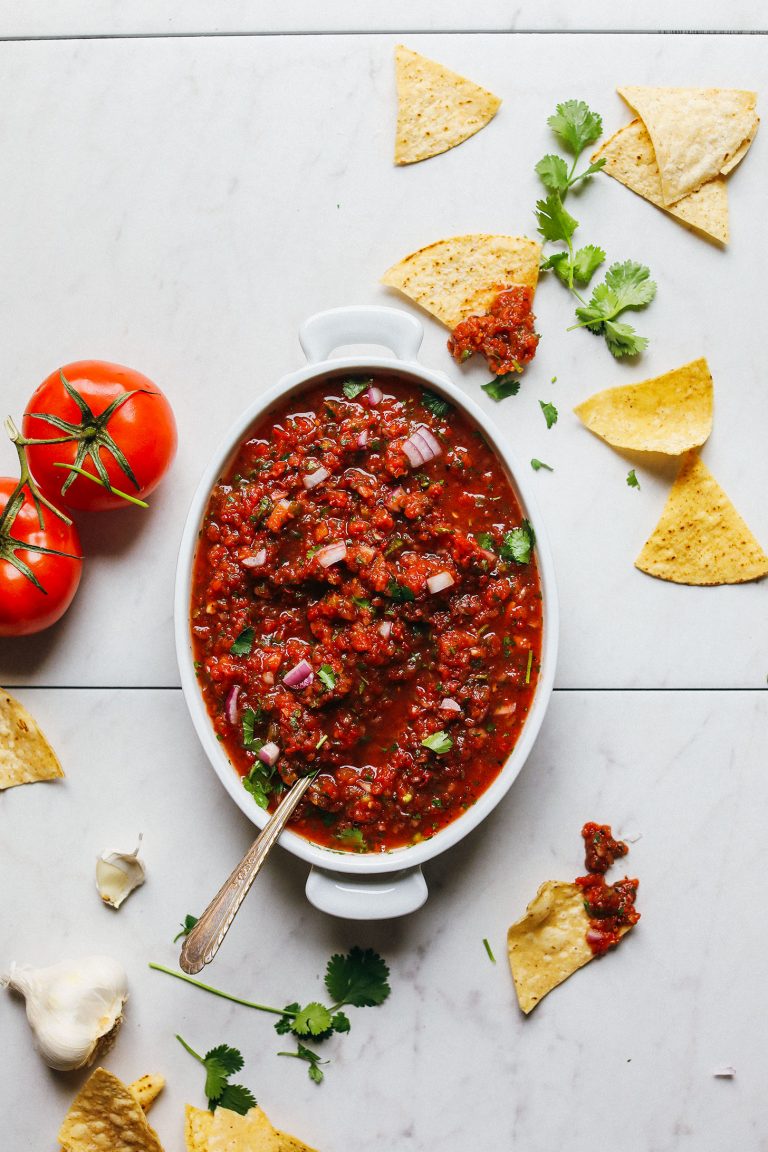Easy Red Salsa | Minimalist Baker Recipes