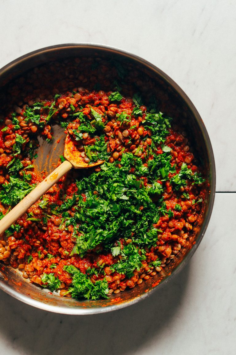 30-Minute Moroccan-Spiced Lentils | Minimalist Baker Recipes