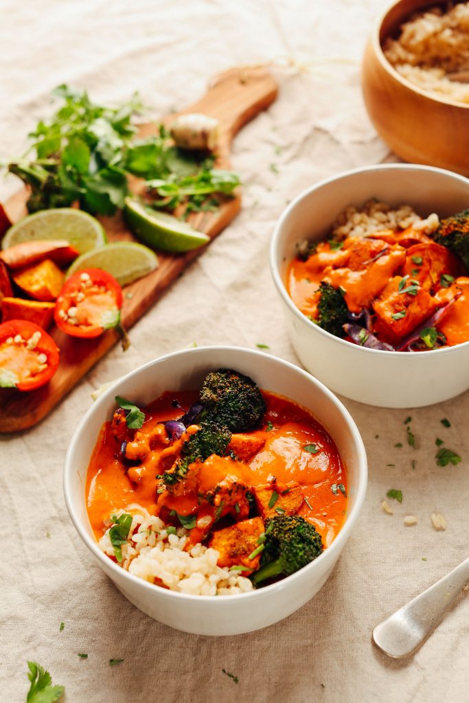 Rich Red Curry with Roasted Vegetables | Minimalist Baker Recipes