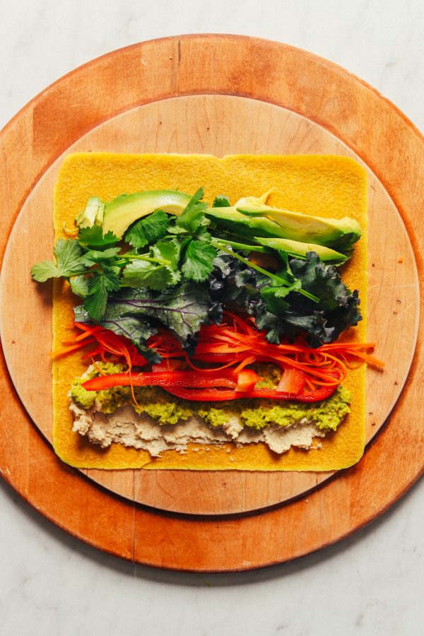 5-Minute Vegan Coconut Wraps | Minimalist Baker Recipes