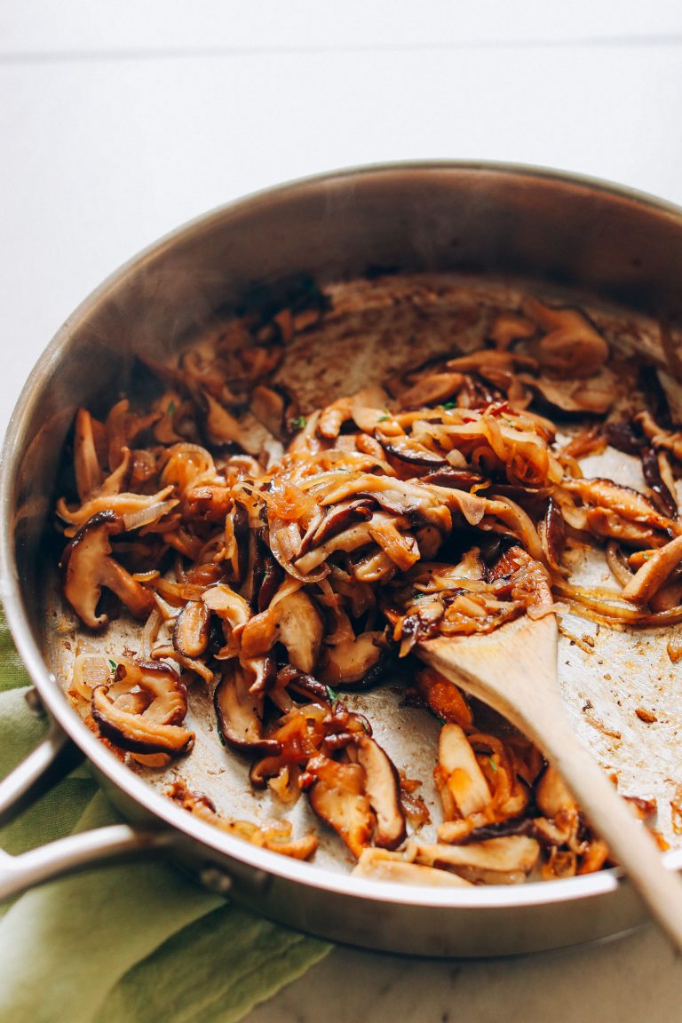 Caramelized Shiitake Mushroom Risotto - Minimalist Baker Recipes