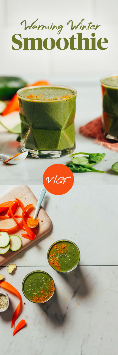 Warming Winter Smoothie - Minimalist Baker Recipes