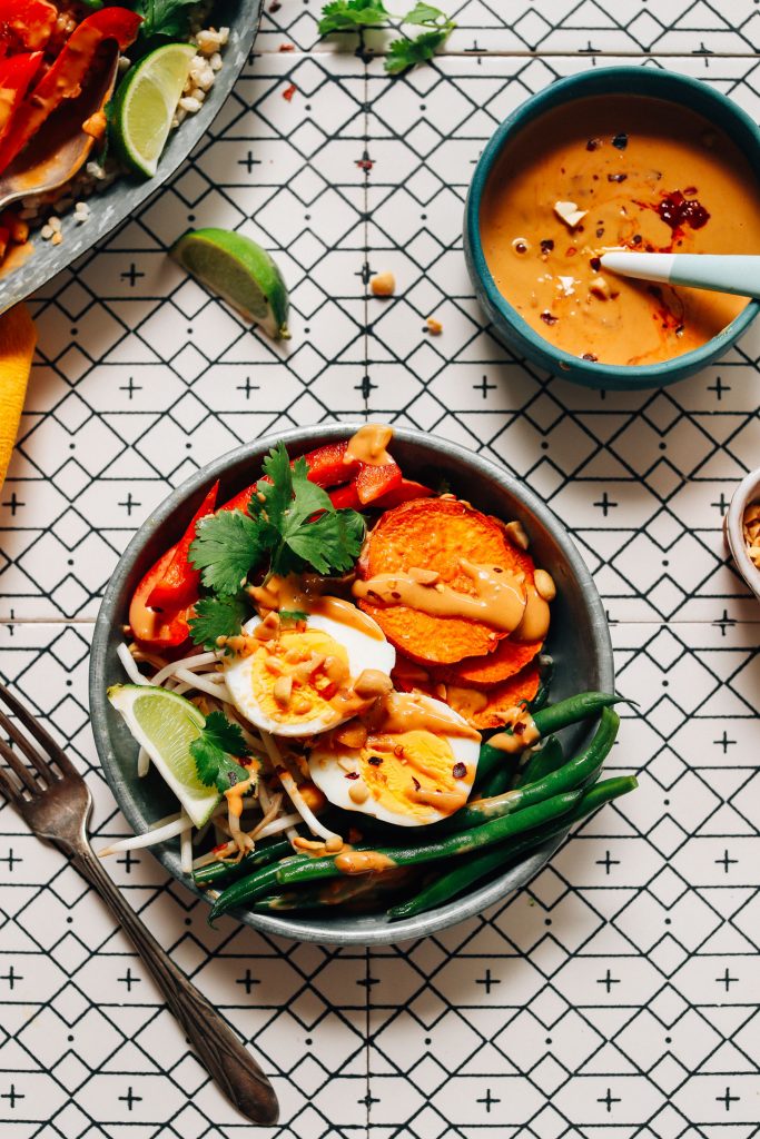 Gado Gado with Spicy Peanut Sauce (30 Minutes!) - Minimalist Baker Recipes