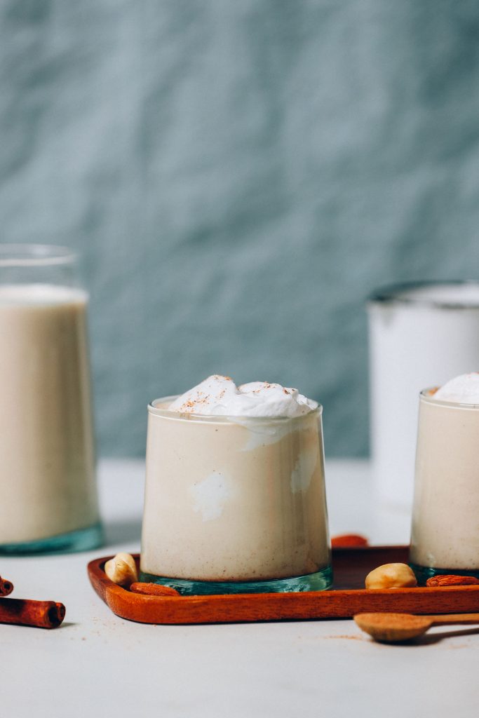Ponche de huevo vegano fácil - Las Recetas de JuJo