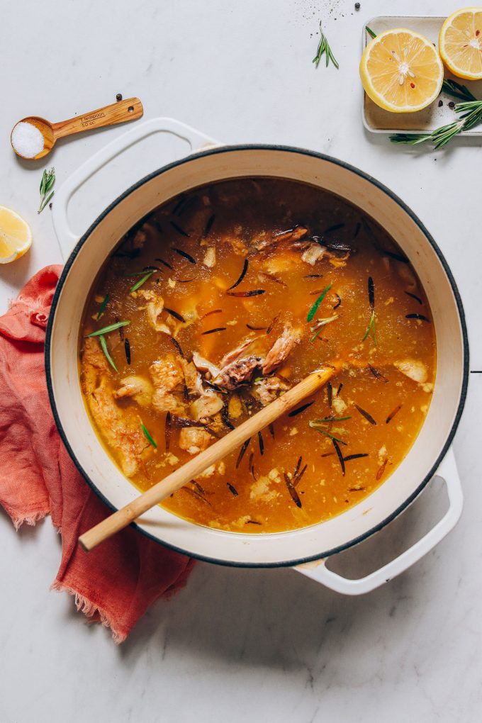 How To Make Bone Broth Minimalist Baker How To Make Bone Broth Minimalist Baker