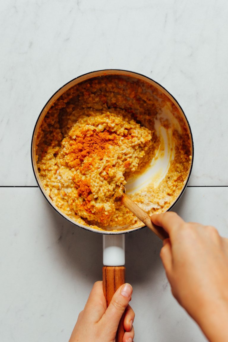 Cozy Turmeric Porridge (1 Pot!) - Minimalist Baker Recipes