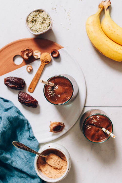 Chocolate Banana Adaptogenic Shake - Minimalist Baker Recipes
