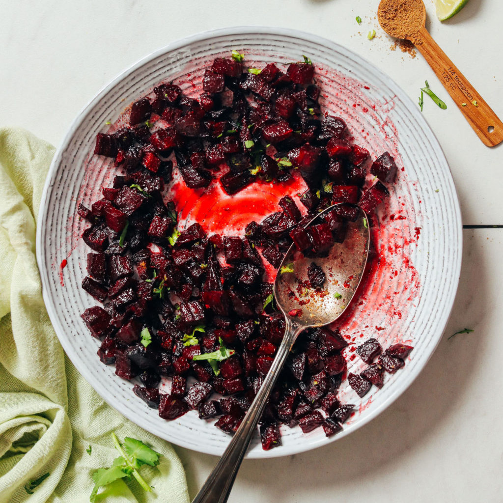 Simple Roasted Beet Relish - Minimalist Baker Recipes