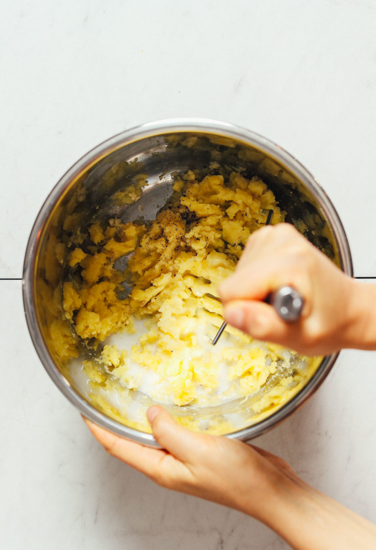 Instant Pot Mashed Potatoes (No Drain, 20 Min) - Minimalist Baker Recipes