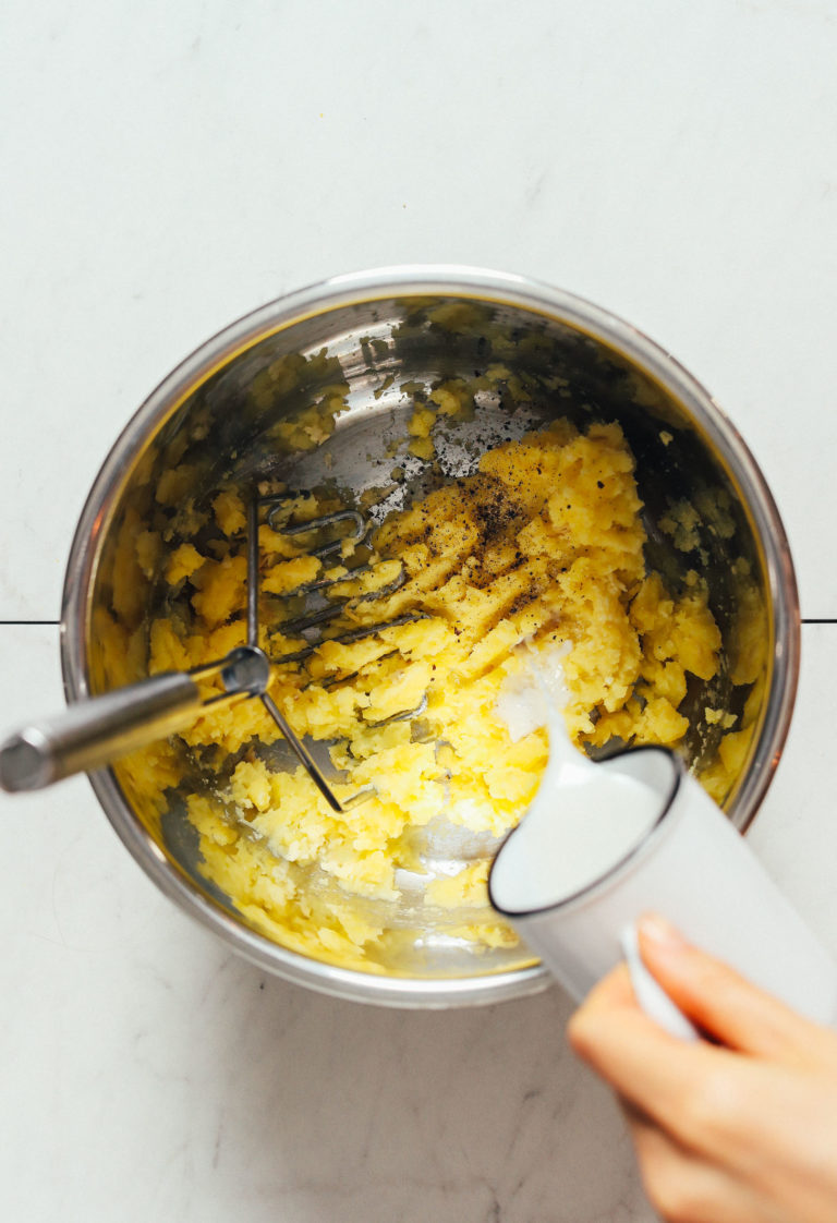 Instant Pot Mashed Potatoes (No Drain, 20 Min) - Minimalist Baker Recipes