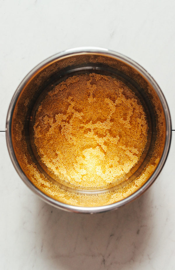 Instant Pot Millet (Fast, Fluffy, Perfect!) - Minimalist Baker