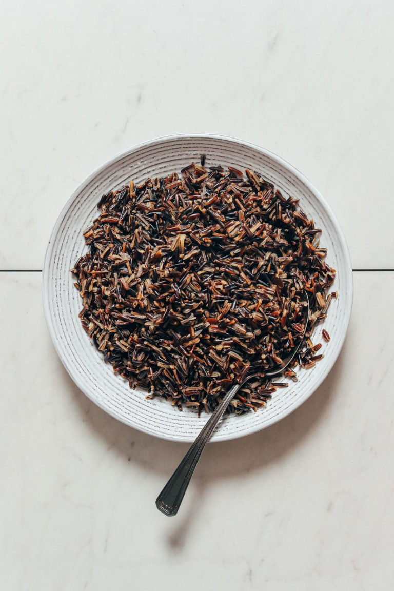 Instant Pot Wild Rice (Fast, Tender, No Soaking!) - Minimalist Baker