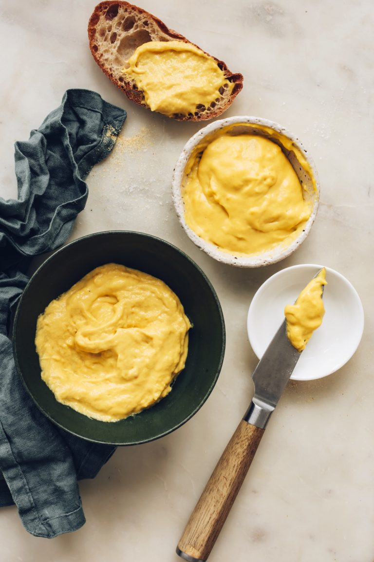 Easy Vegan Cheddar Cheese (Spread & Sauce!) - Minimalist Baker Recipes