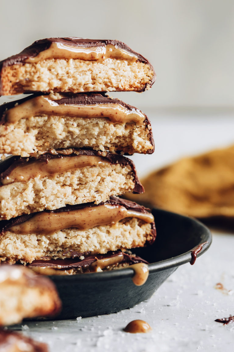 Easy Peanut Butter Patties (AKA Tagalongs!) - Minimalist Baker Recipes
