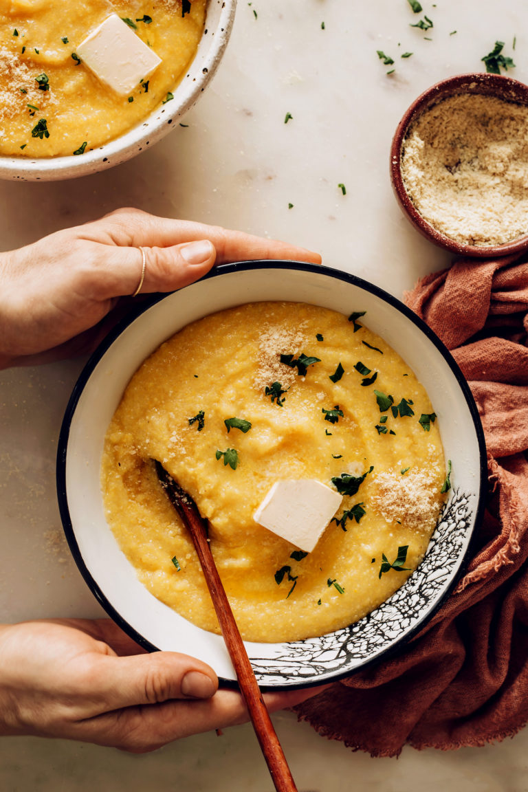 Easy Vegan Polenta (Super Creamy!) - Minimalist Baker Recipes