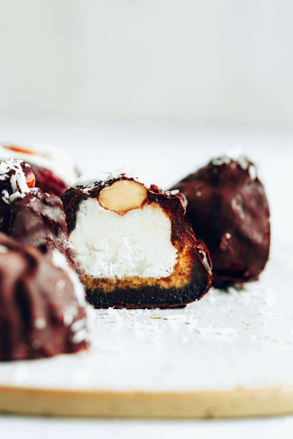 Almond Joy Stuffed Dates - Minimalist Baker Recipes