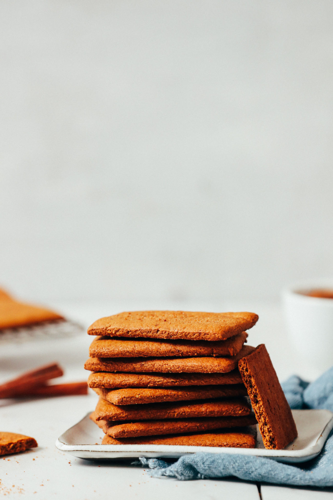 Crispy Gluten-Free Graham Crackers (Vegan) - Minimalist Baker Recipes