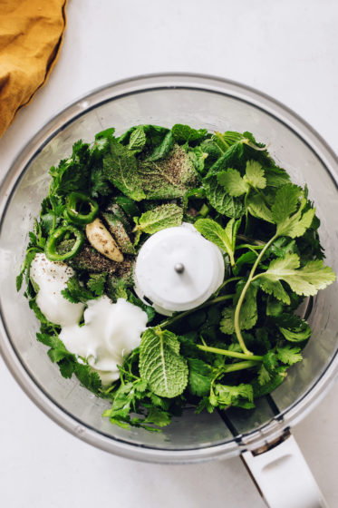 Easy Mint Chutney (5 Minutes!) - Minimalist Baker Recipes