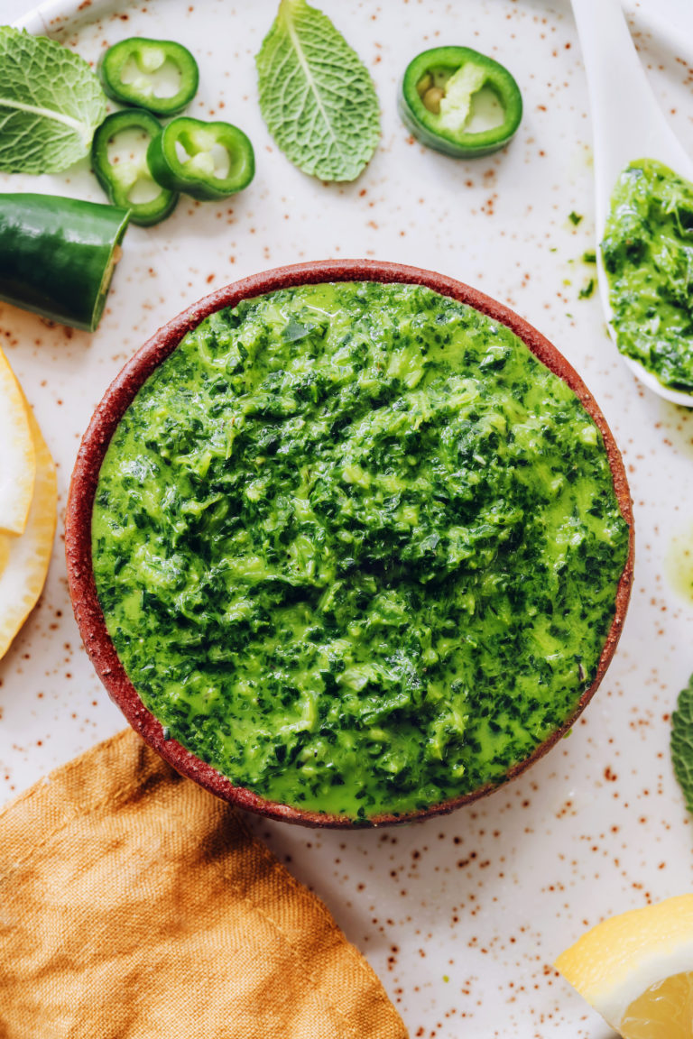 Easy Mint Chutney (5 Minutes!) - Minimalist Baker Recipes