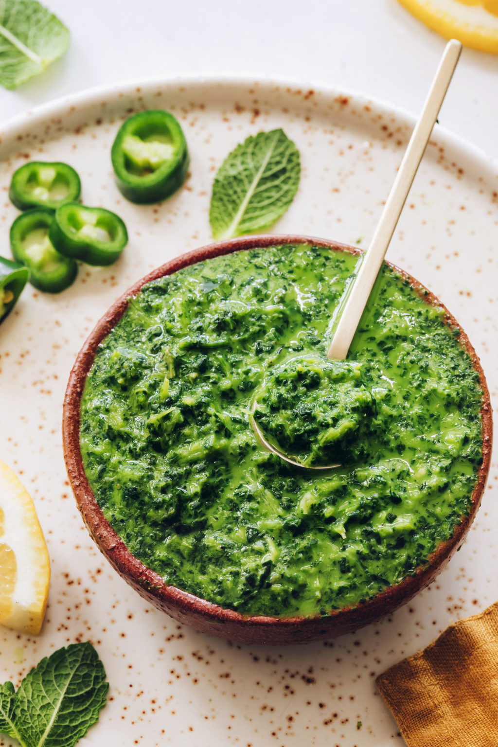 Easy Mint Chutney (5 Minutes!) - Minimalist Baker Recipes