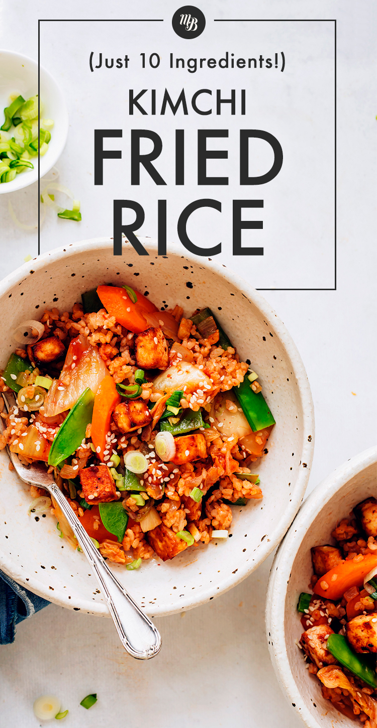 Kimchi Fried Rice (Plant-Based!) - Minimalist Baker Recipes