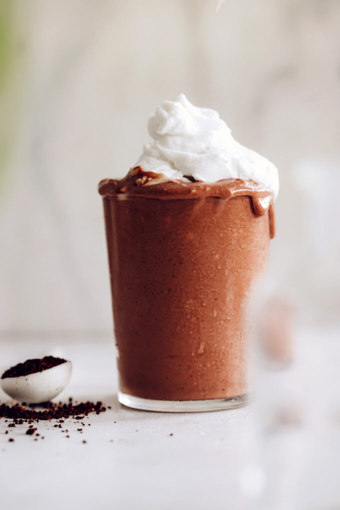 Vegan Jamocha Shake (Maple-Sweetened!) - Minimalist Baker Recipes