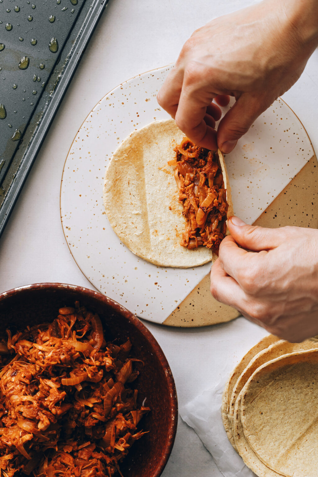 Crispy Baked Jackfruit Taquitos (Vegan, GF) - Minimalist Baker Recipes