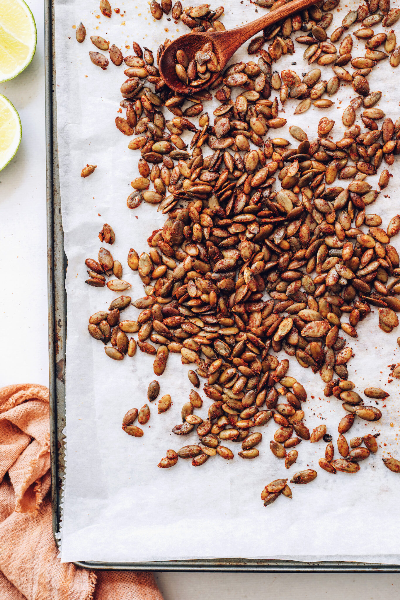 Chili Lime Roasted Pepitas (5 Ingredients!) - Minimalist Baker Recipes