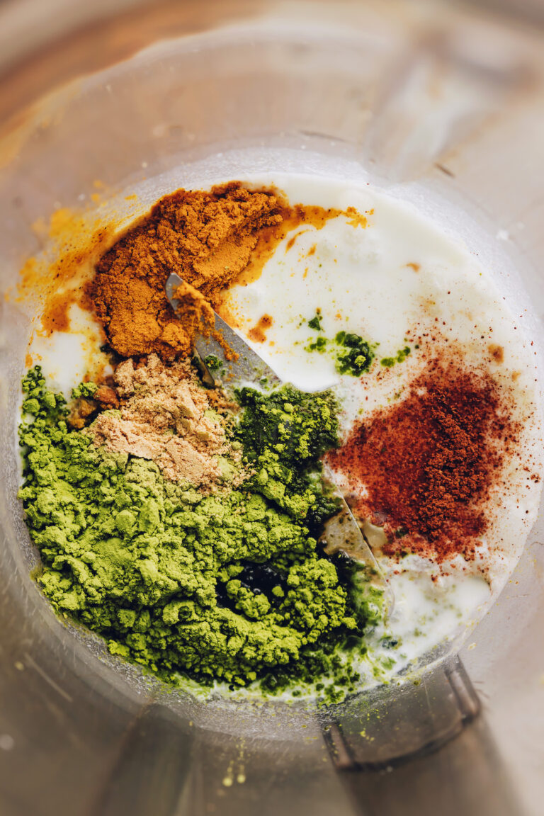 Golden Matcha Latte (2 Ways!) - Minimalist Baker Recipes
