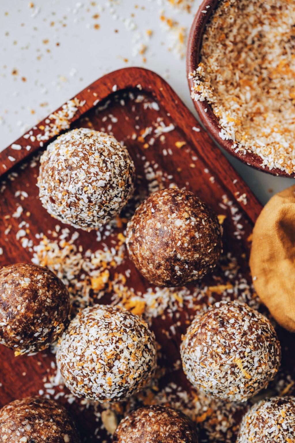 Orange Cardamom Energy Bites (No-Bake!) - Minimalist Baker Recipes