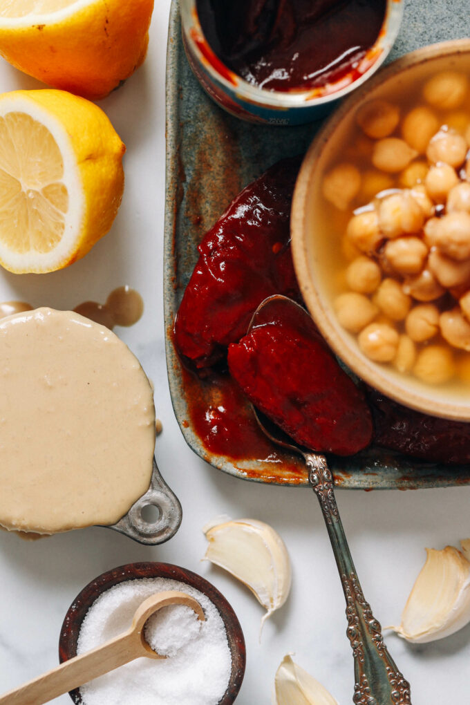 Spicy Chipotle Hummus (10 Minutes!) - Minimalist Baker Recipes