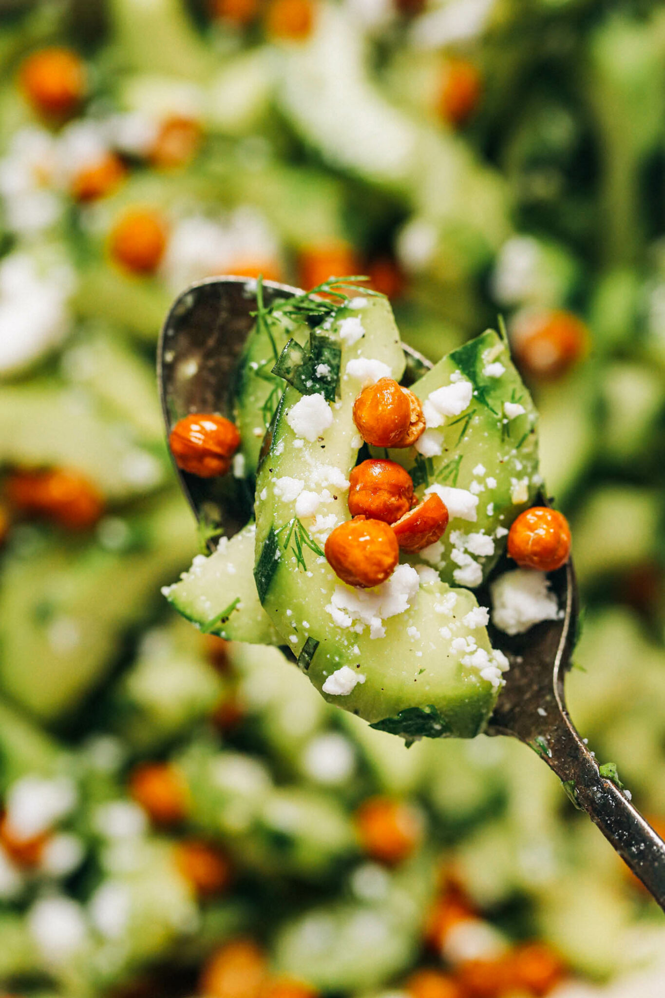 Cucumber Salad with Fresh Dill & Mint - Minimalist Baker Recipes