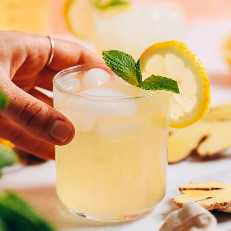 Refreshing Ginger Lemonade - Minimalist Baker Recipes