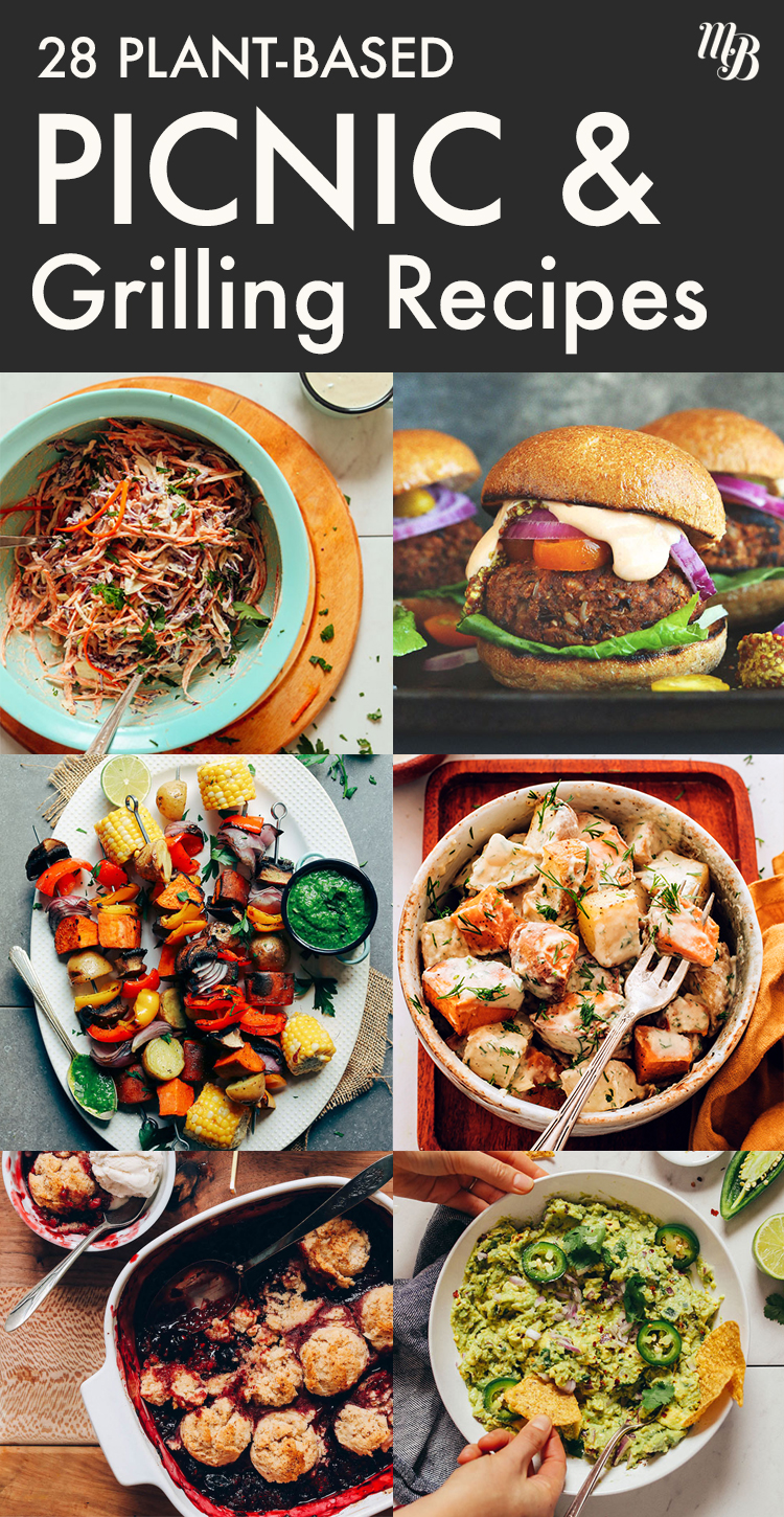 28 Plant-Based Picnic & Grilling Recipes - Minimalist Baker