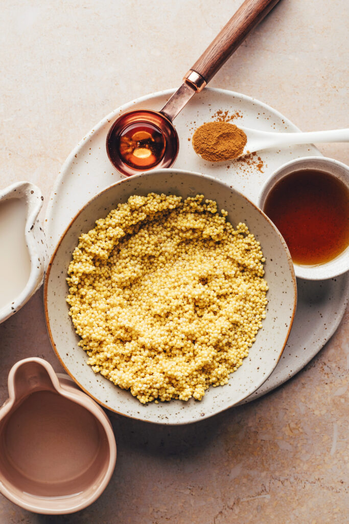 Creamy Vanilla Millet Porridge - Minimalist Baker Recipes