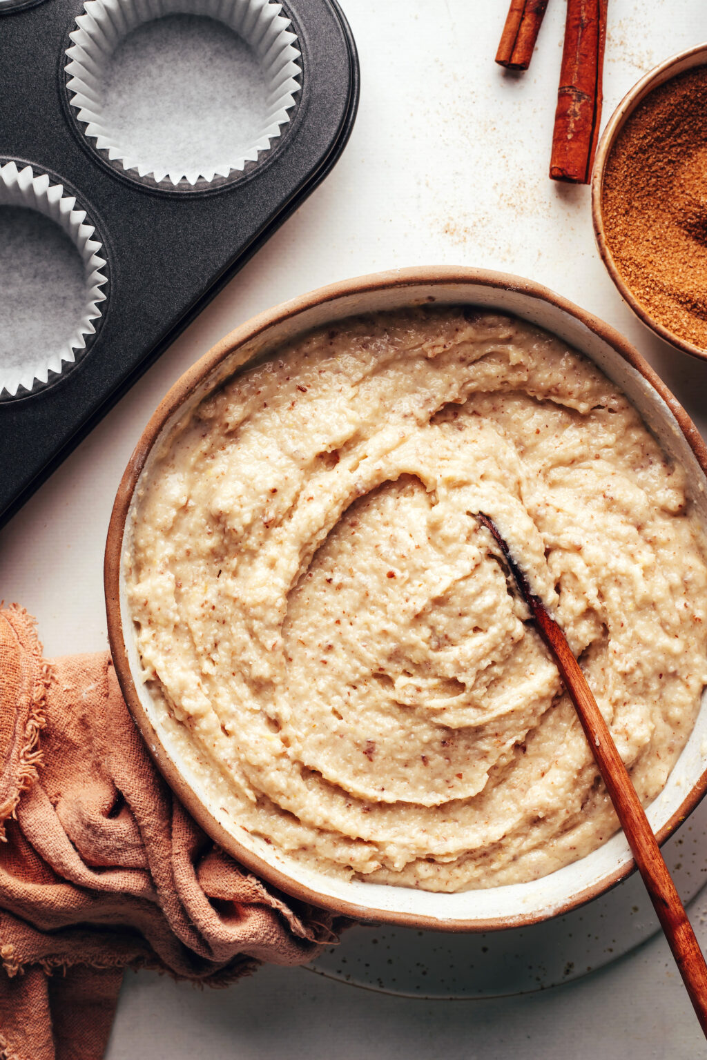 Fluffy Cinnamon Swirl Muffins (Vegan + GF) - Minimalist Baker
