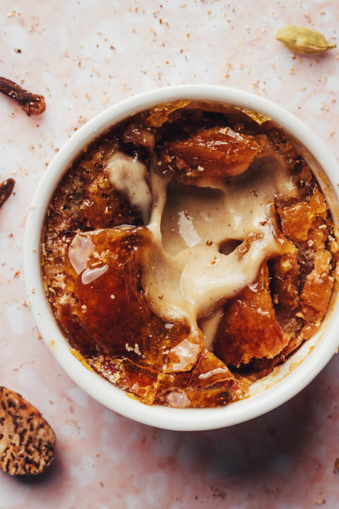 Vegan Chai-Spiced Crème Brûlée - Minimalist Baker Recipes