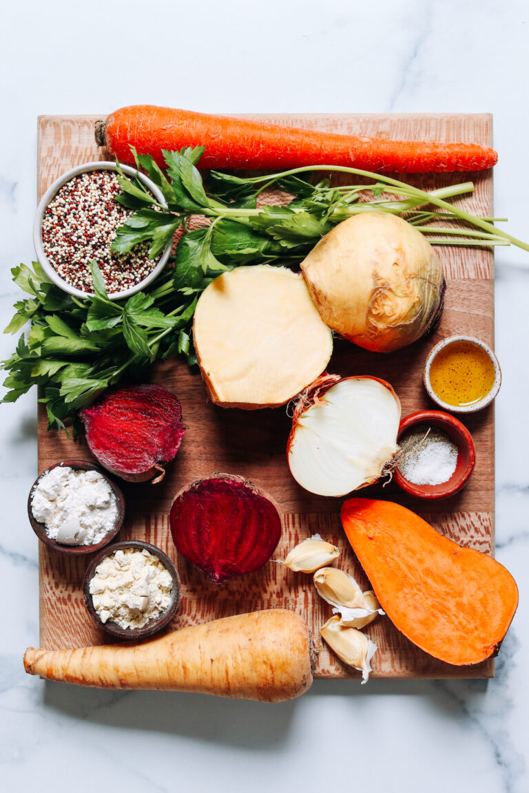 Crispy Quinoa Root Vegetable Fritters - Minimalist Baker Recipes