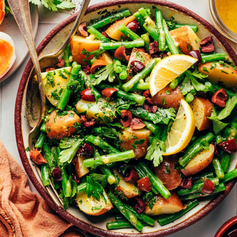 French-Style Green Bean Potato Salad - Minimalist Baker Recipes