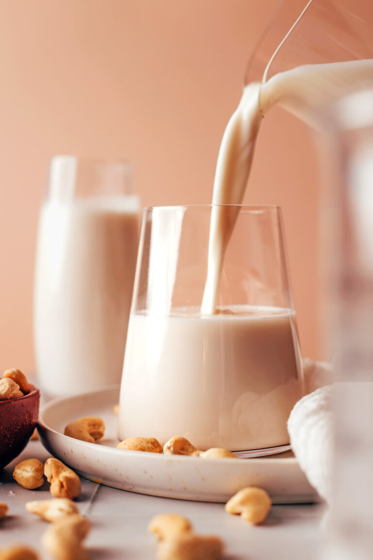 How to Make Cashew Milk (No Straining!) - Minimalist Baker