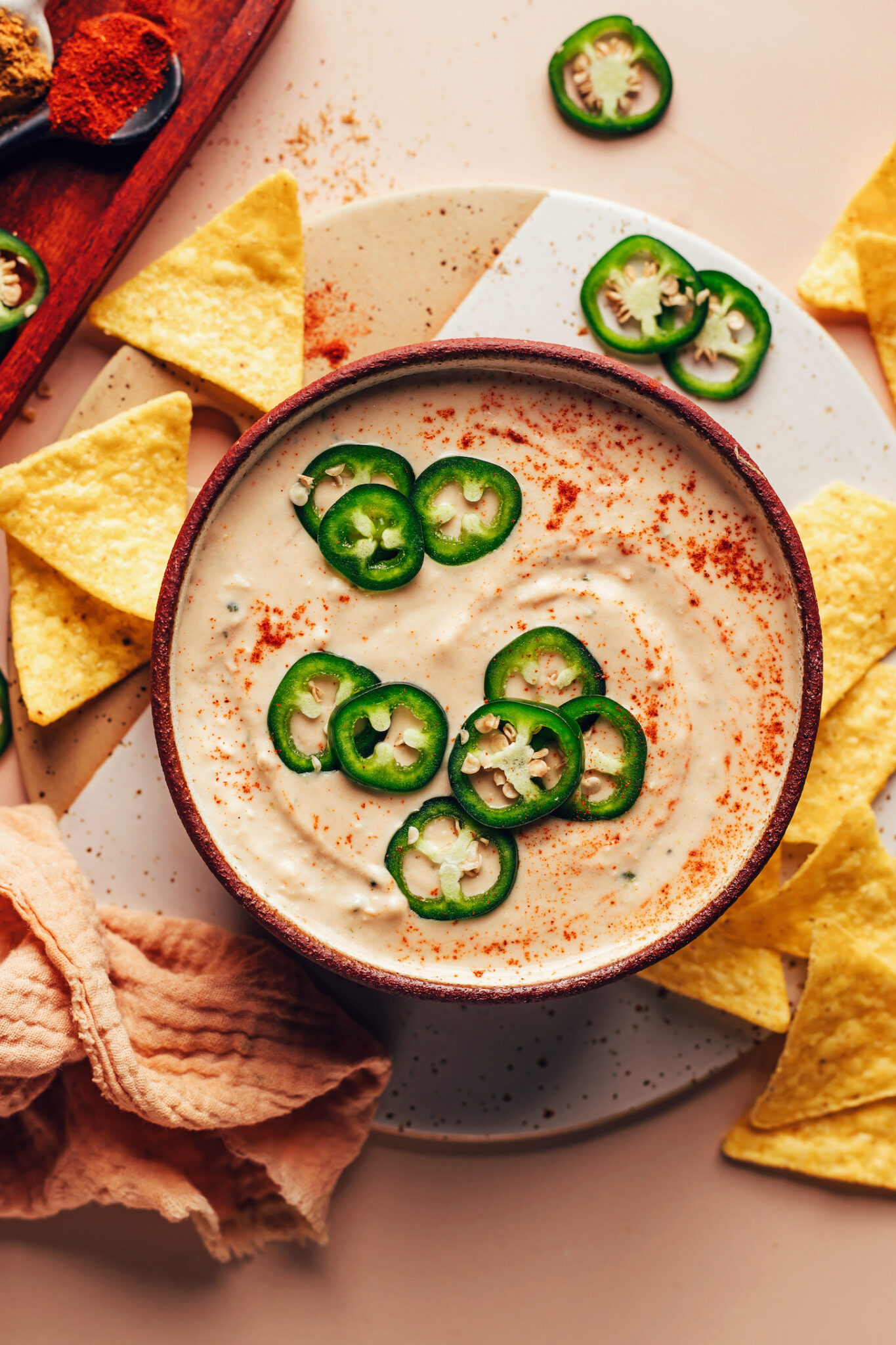 Creamy Vegan White Bean Queso - Minimalist Baker Recipes