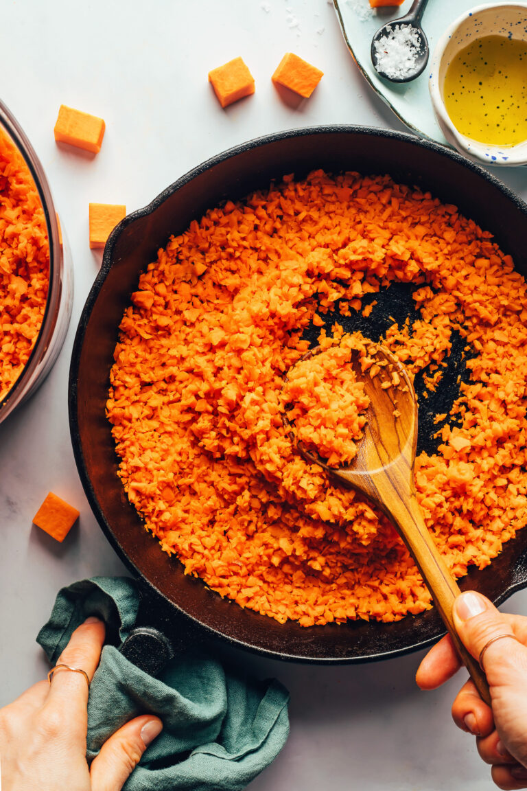Easy Sweet Potato "Rice" - Minimalist Baker Recipes