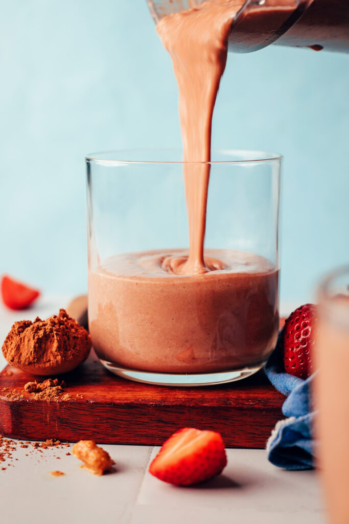 Creamy Breakfast Chocolate Shake | Minimalist Baker Recipes